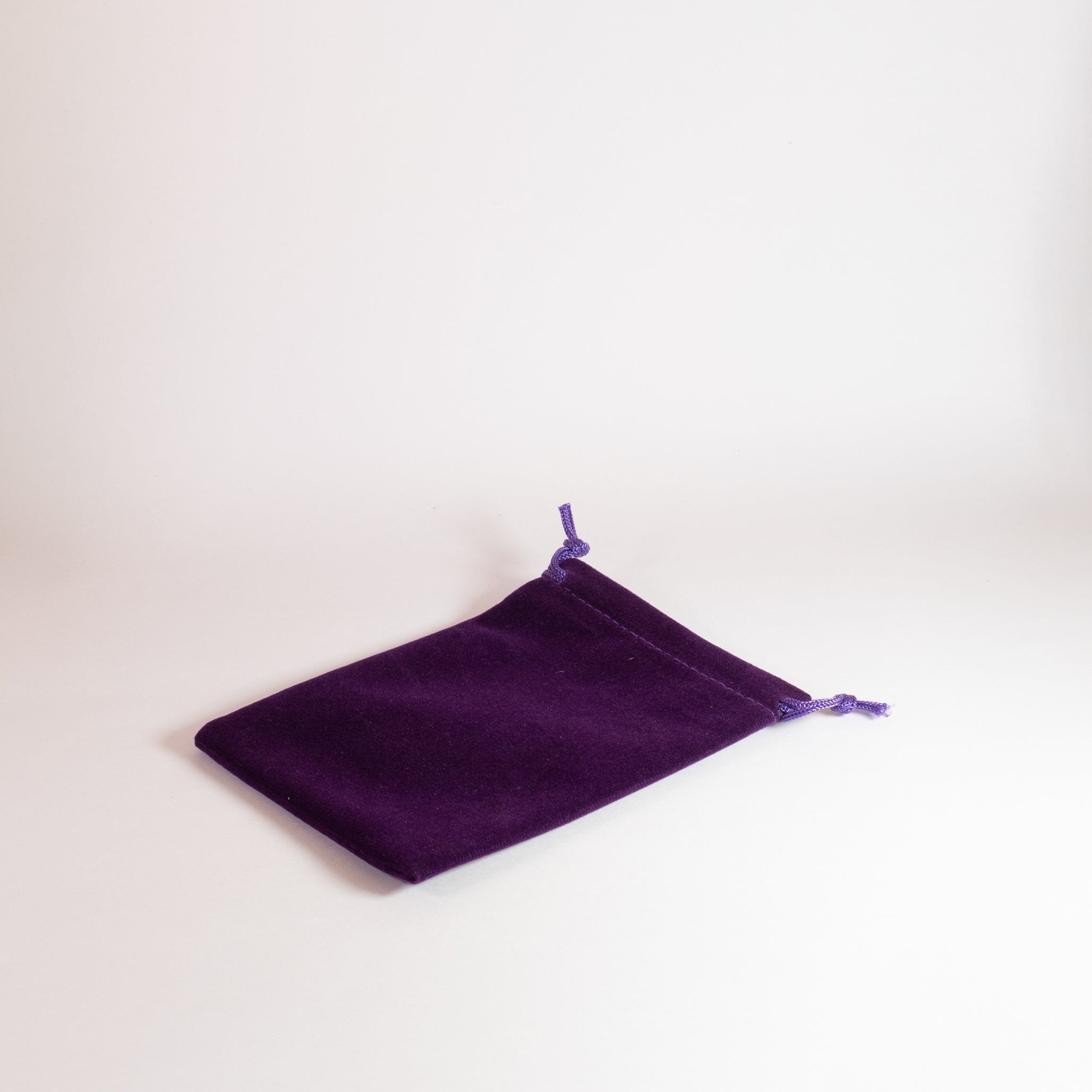 Purple Velvet 12x9cm Drawstring Bag – Tabletop Supply