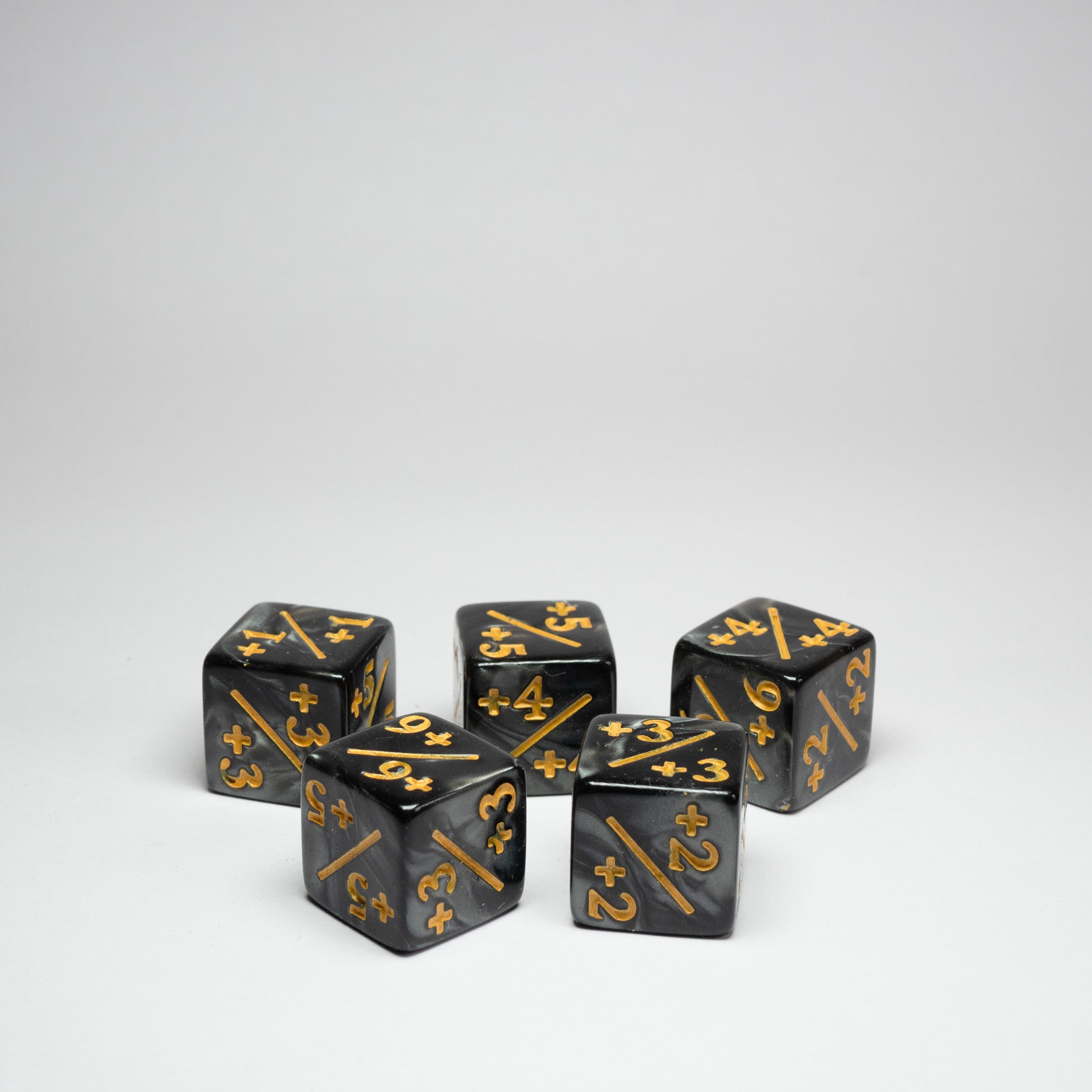 Grey Positive Dice Counters – Tabletop Supply