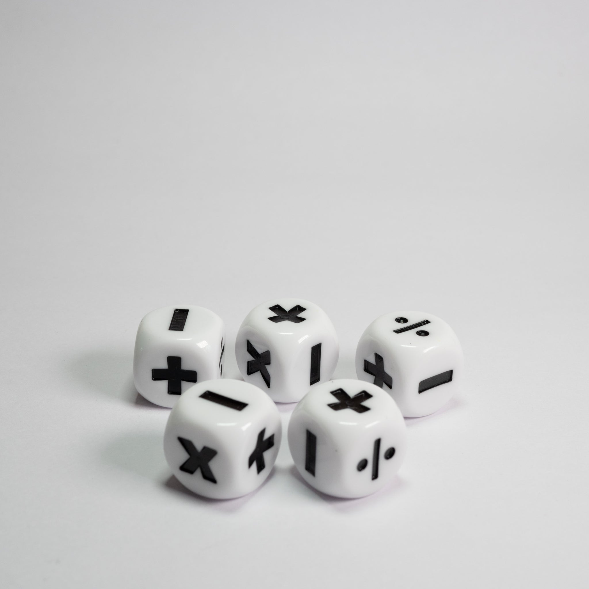 Maths Operation Dice Pack of 5 – Tabletop Supply